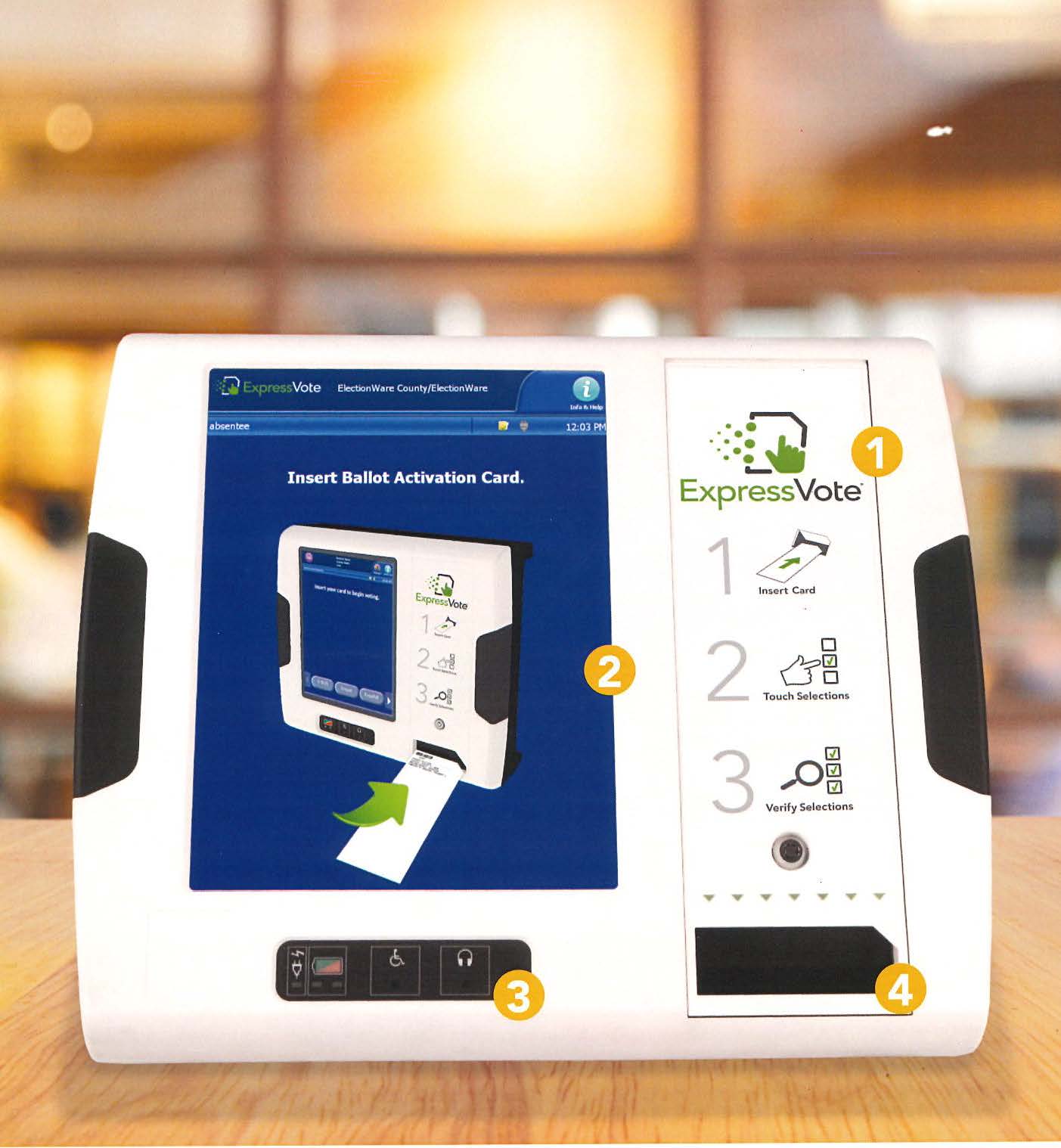 Voting Equipment - VIVOTE - Election System of the Virgin Islands