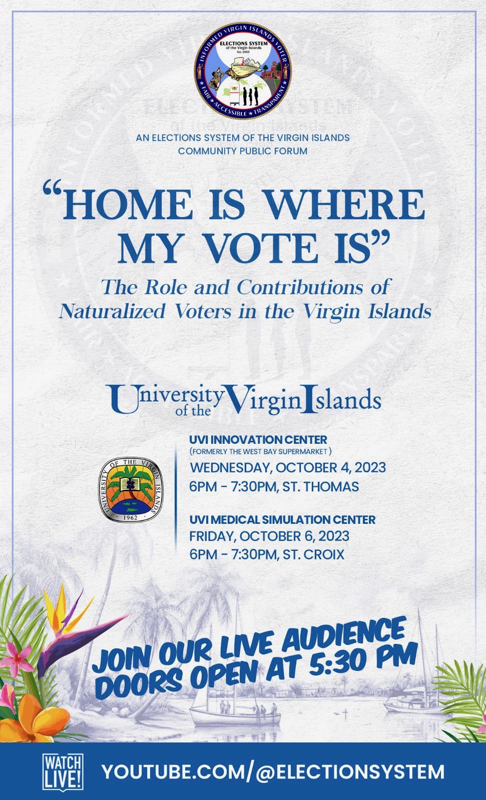Home - VIVOTE - Election System of the Virgin Islands